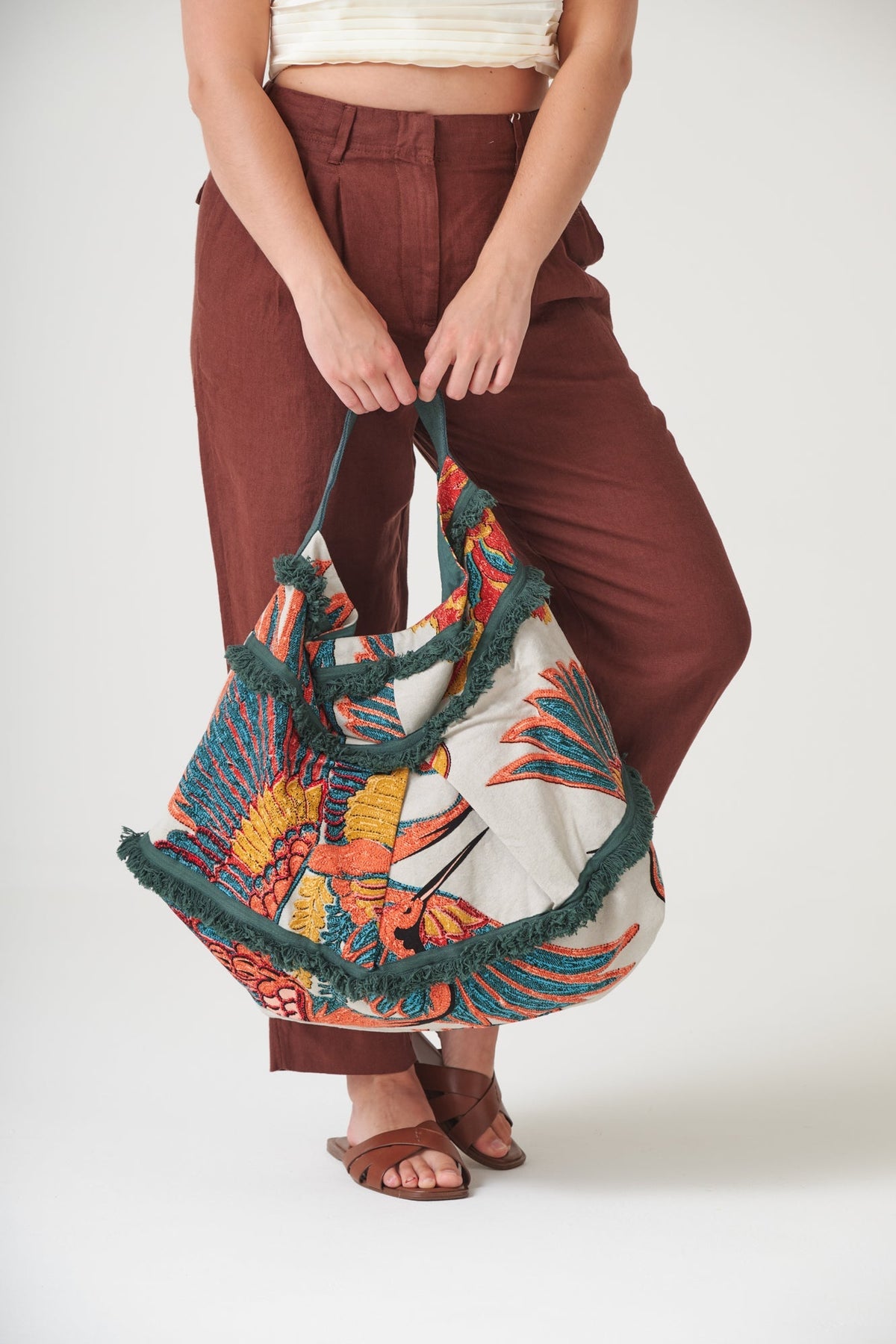 Crane Stone Slouch Bag – One Hundred Stars USA