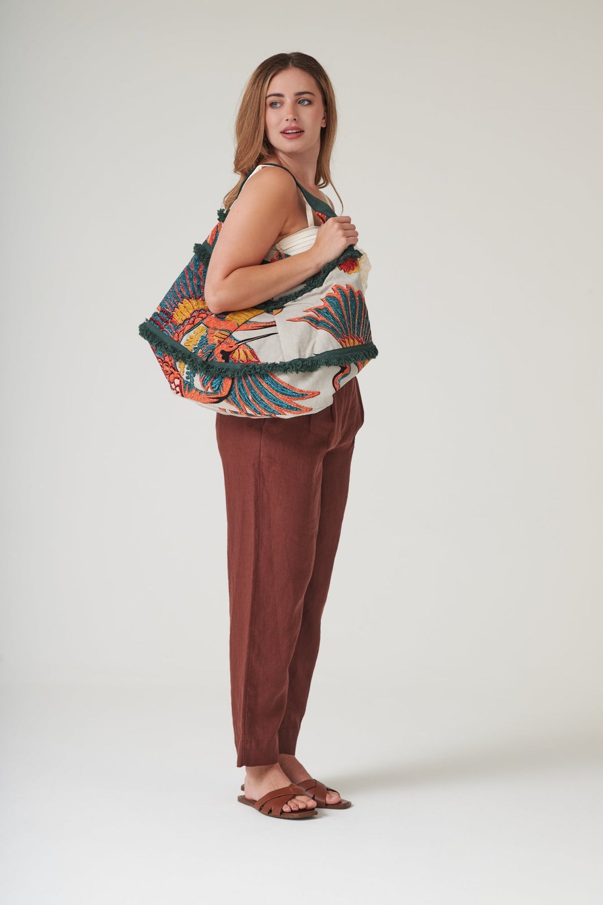 Crane Stone Slouch Bag – One Hundred Stars USA